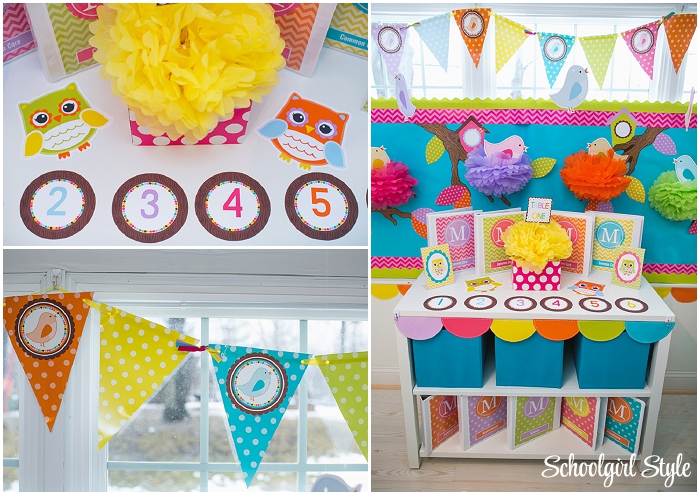 Owl & Bird Classroom Theme