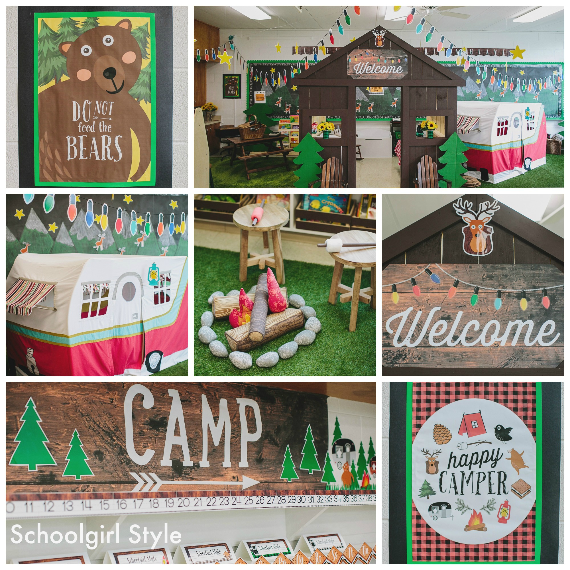 Introducing…”Happy Camper” Classroom Theme!