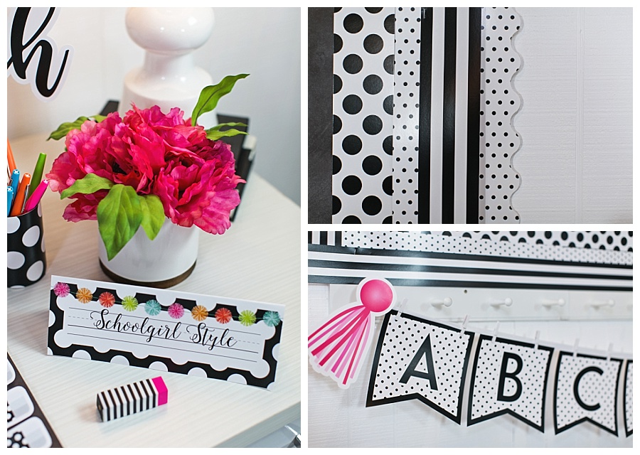 Black, White & Stylish Brights