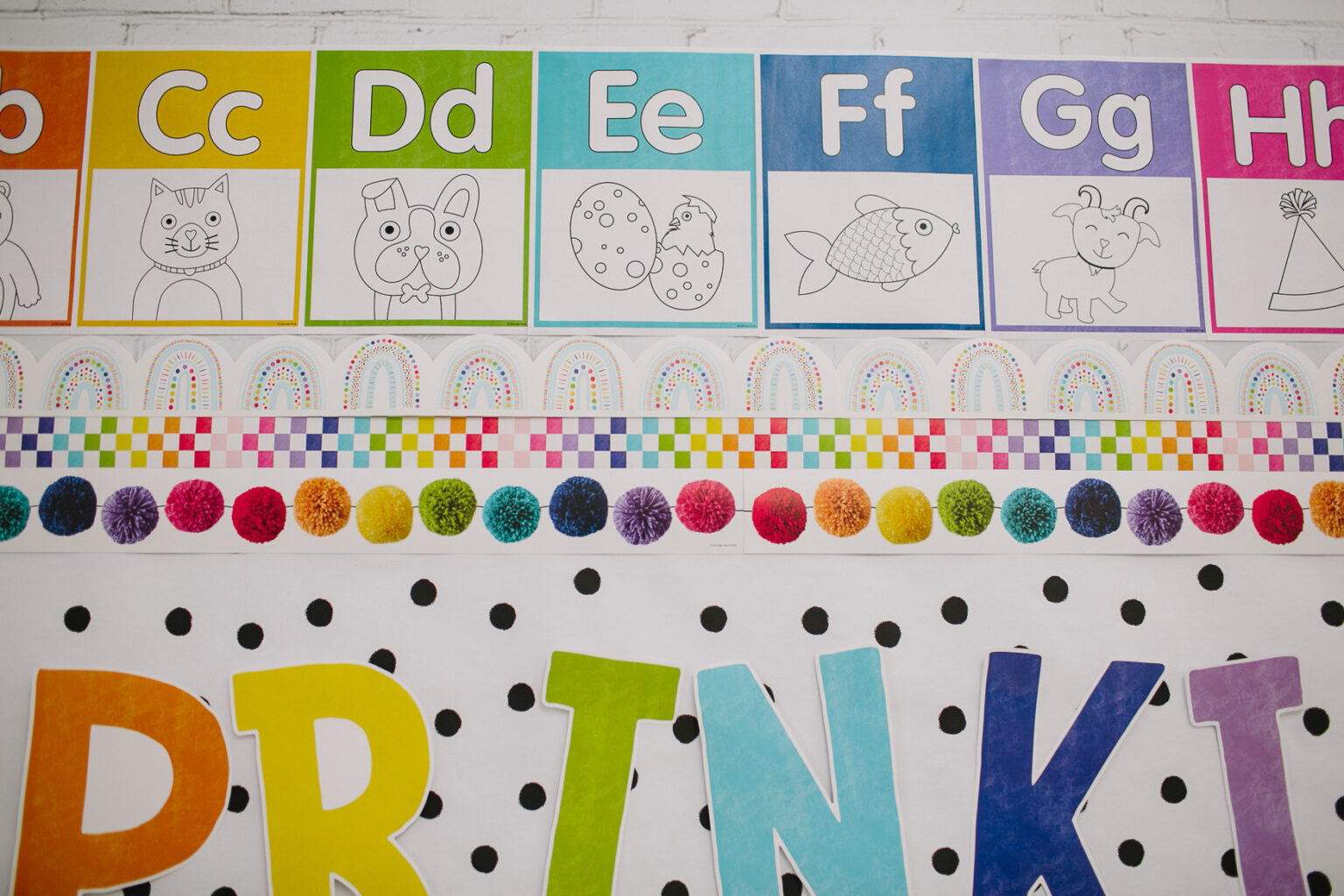 Sprinkle Kindness | Rainbow Classroom Decor